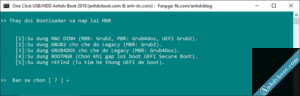 Hướng dẫn tạo usb boot với One click Anhdv Boot 2019 | Anhdv Boot