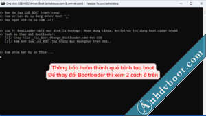Tạo boot cho USB, ổ cứng di động với 1 click Anhdv Boot | Anhdv Boot