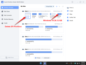 Fix windows not booting error with EaseUS Partition | Anhdv Boot